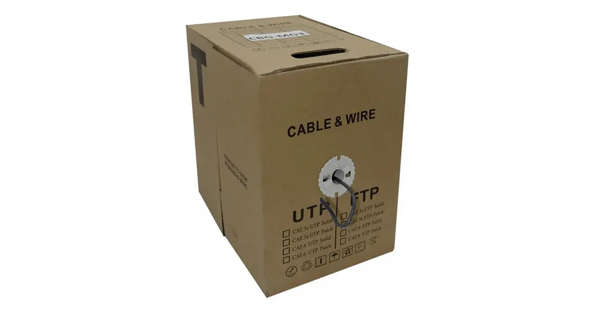 Cbg-mg3 Utp Multifilar Blanco Caja 100% Cobre 305mts Cable