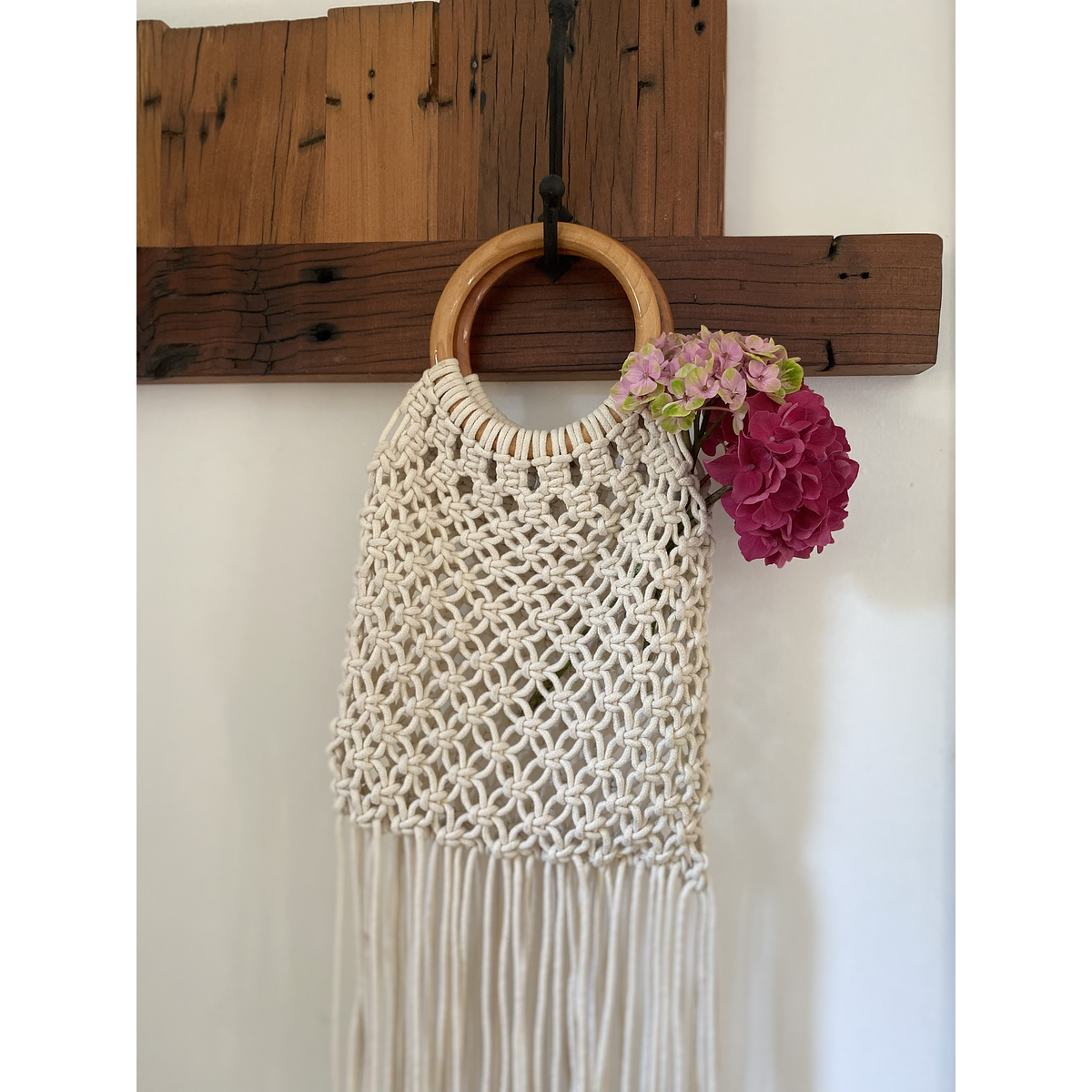 Tutorial Cartera Macramé