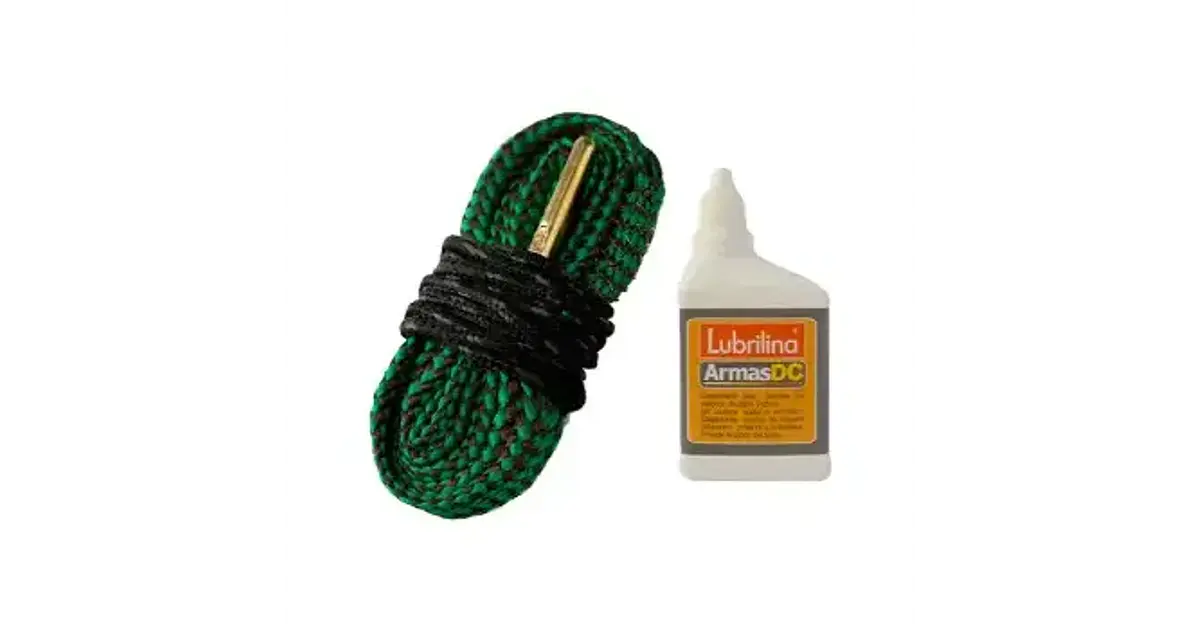 Baqueta Cordon Bore Snake - Combo - .22 + Desencobrante 50cc