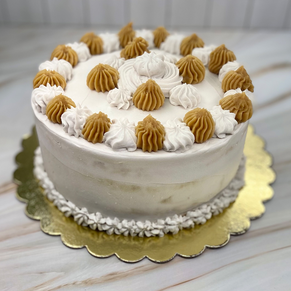 Torta doble manjar. Chantilly