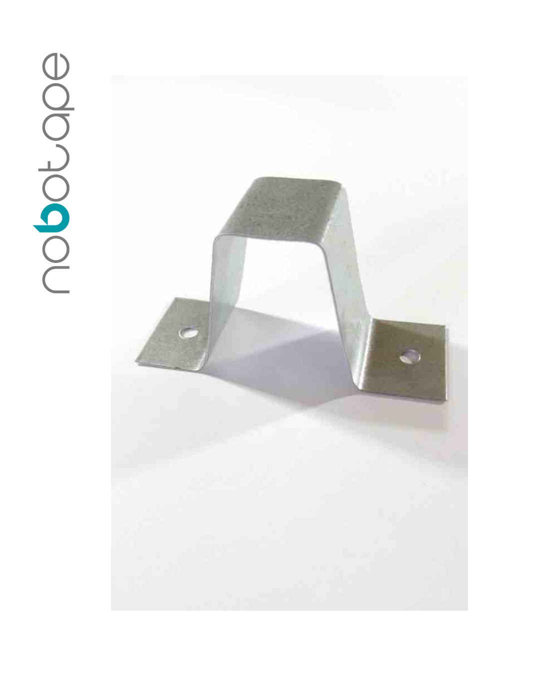 Gancho Omega Liso de acero 1 mm para cubiertas PV-4 , PV-6 y