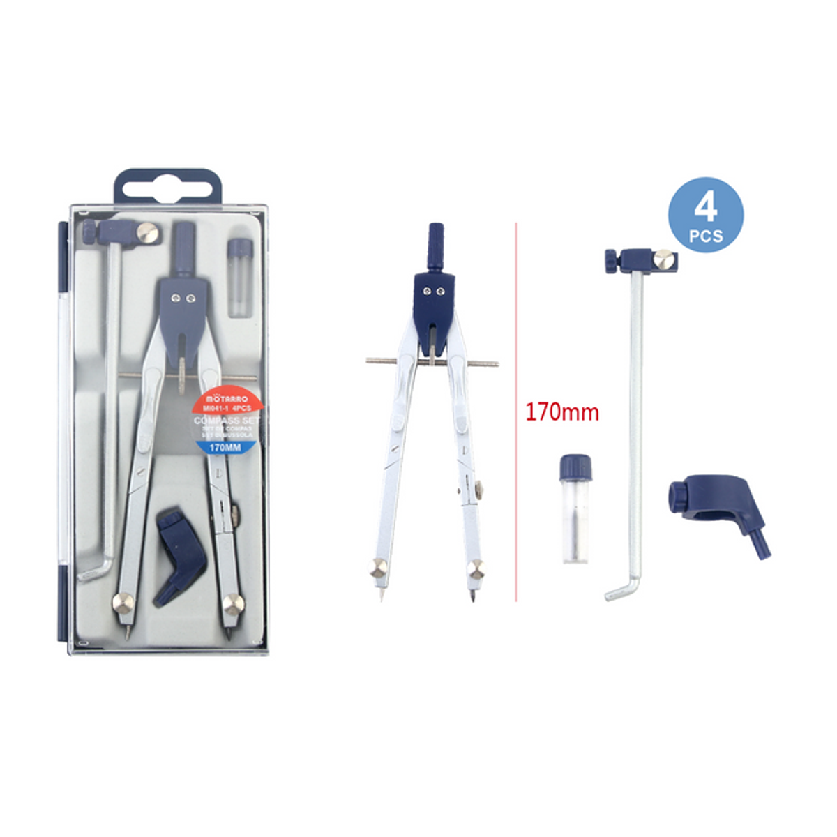 Set de Compas 4 pcs