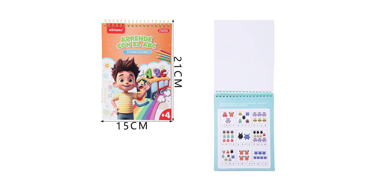 Block educativo kids 15*21cm