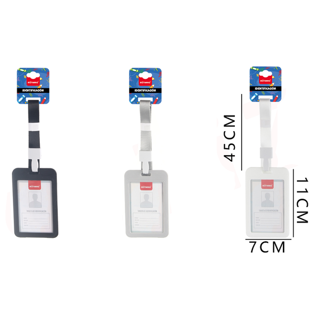 Portal credencial 11*7cm