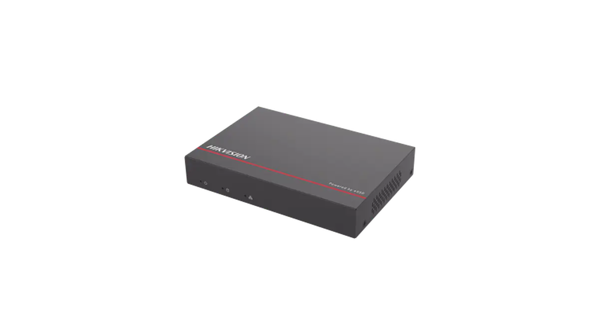 NVR Hikvision + SSD, 4 Megapixeles, 4 Canales IP, 4 Puertos