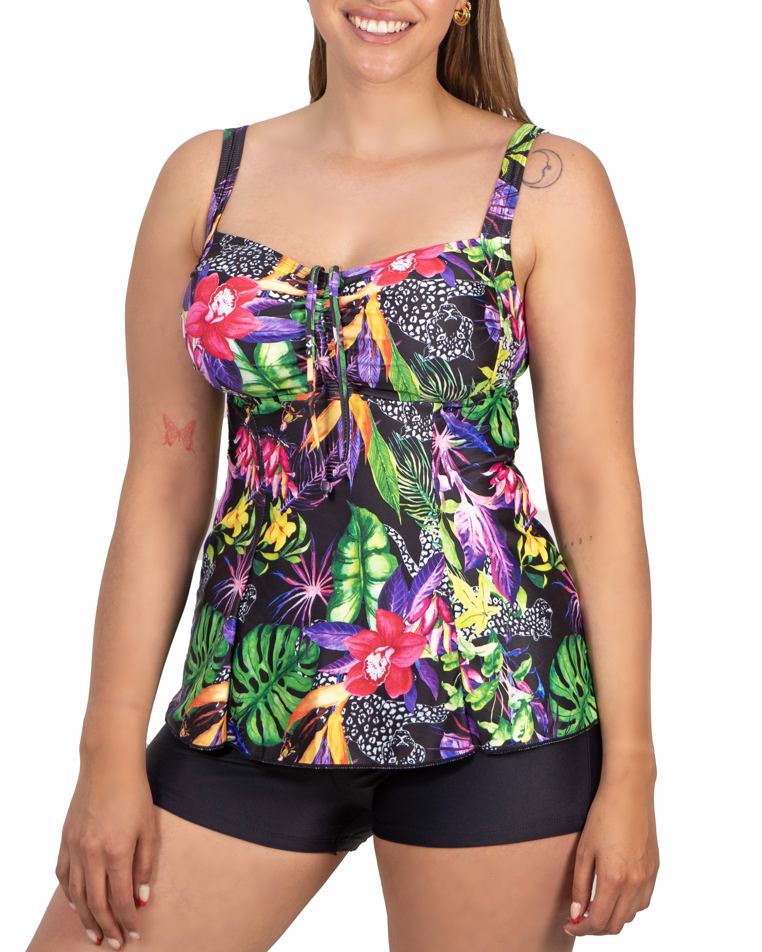 Tankini short mujer colores