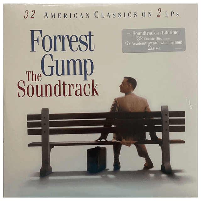 FORREST GUMP - SOUNDTRACK 2LP VINILO