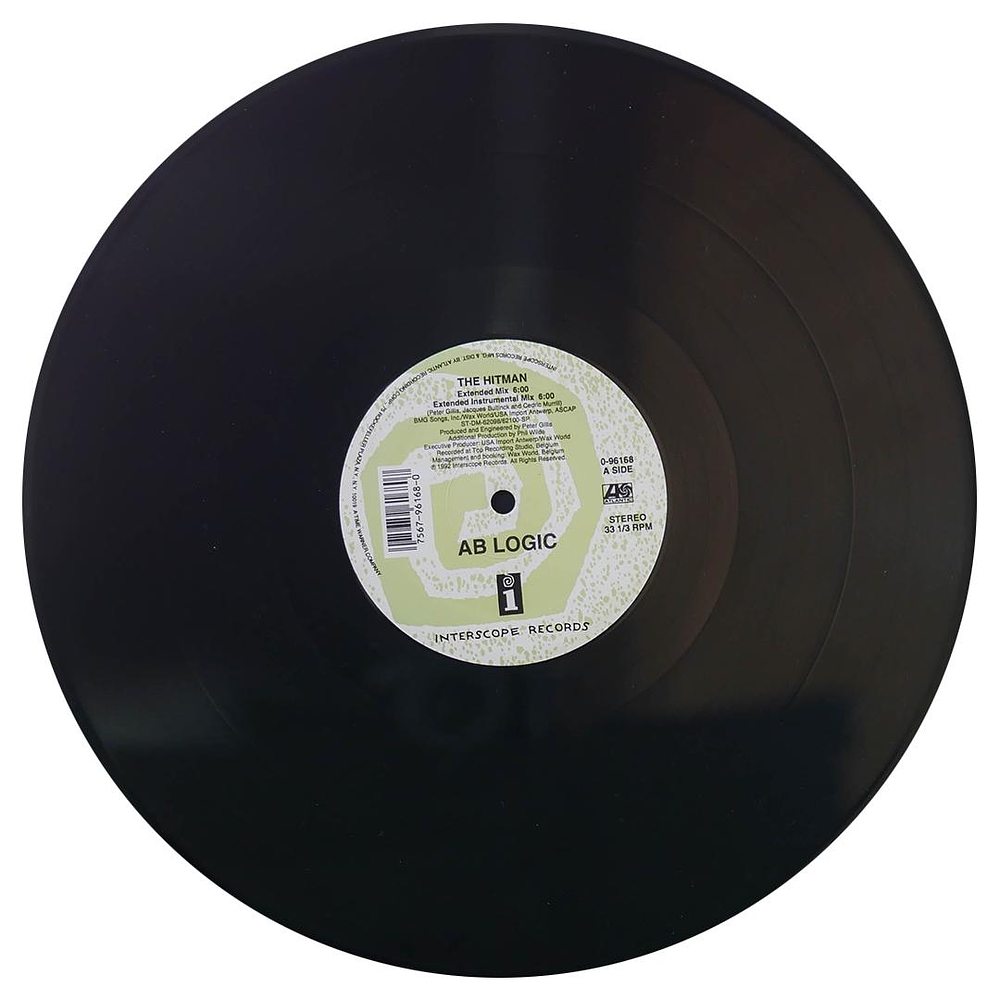AB LOGIC - THE HITMAN | 12'' MAXI SINGLE USADO