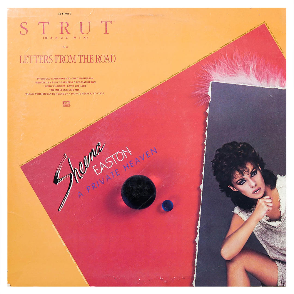 SHEENA EASTON - STRUT | 12'' MAXI SINGLE USADO