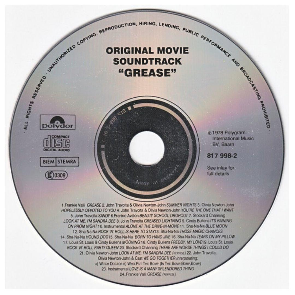 GREASE - SOUNDTRACK | CD