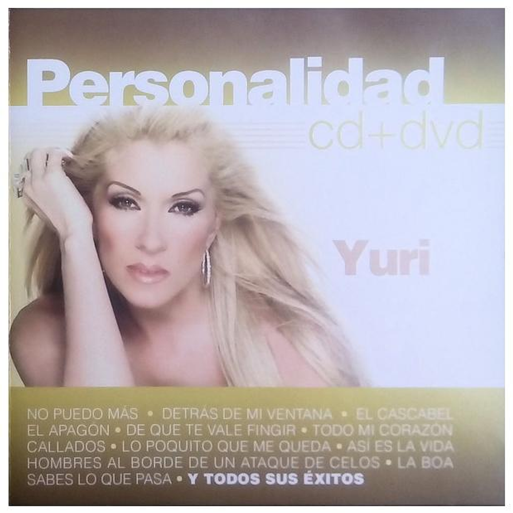 YURI - PERSONALIDAD (CD+DVD) | CD