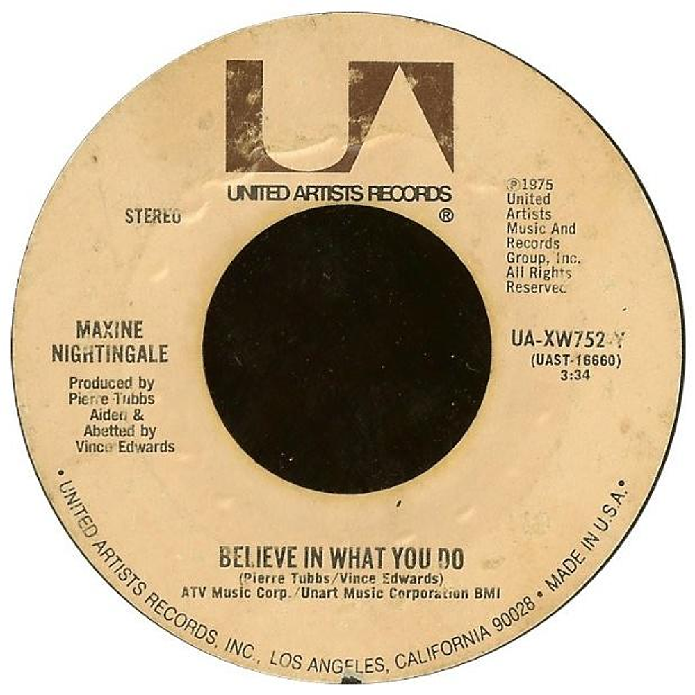 MAXINE NIGHTINGALE - RIGHT BACK WHERE WE STARTED FROM | 7...