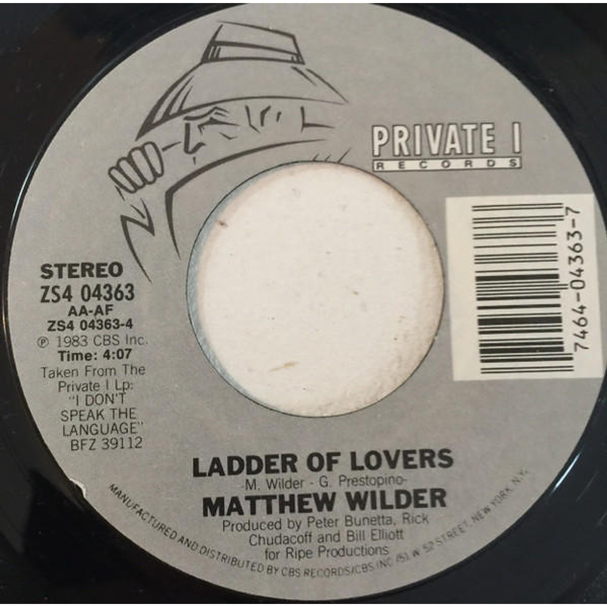 MATHEW WILDER - THE KID'S AMERICAN | 7'' SINGLE VINILO USADO