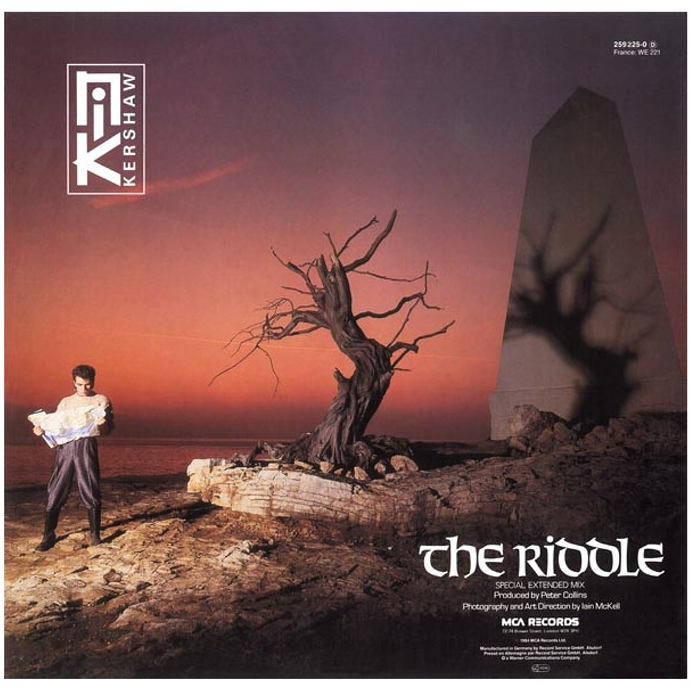 NIK KERSHAW - THE RIDDLE | 12 MAXI SINGLE VINILO USADO