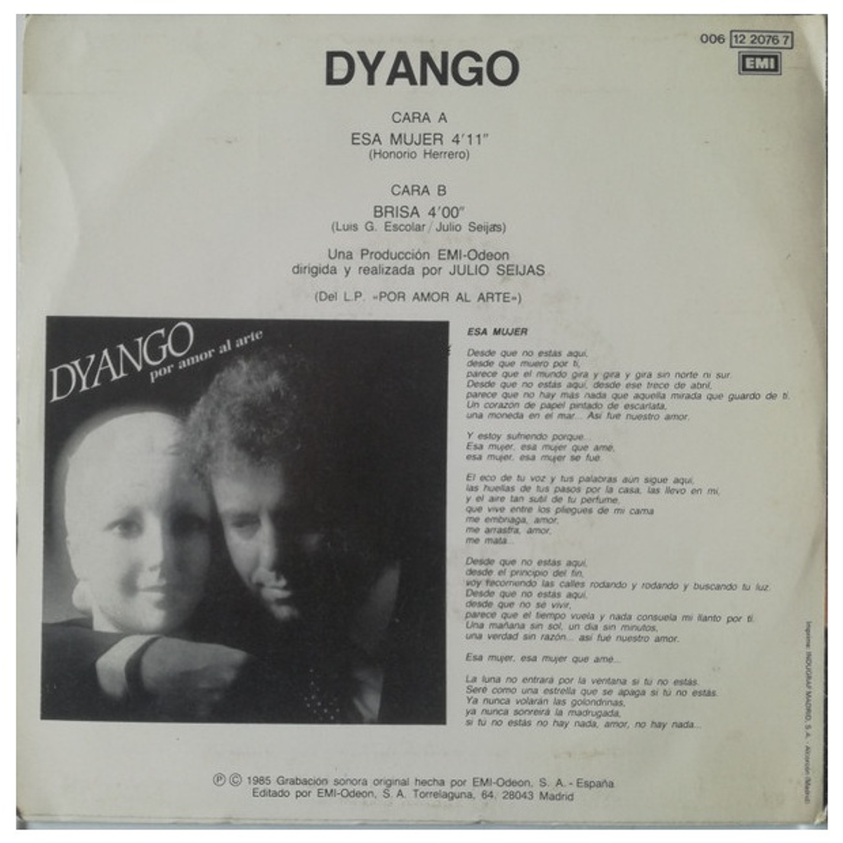 DYANGO - ESA MUJER | 7 SINGLE USADO