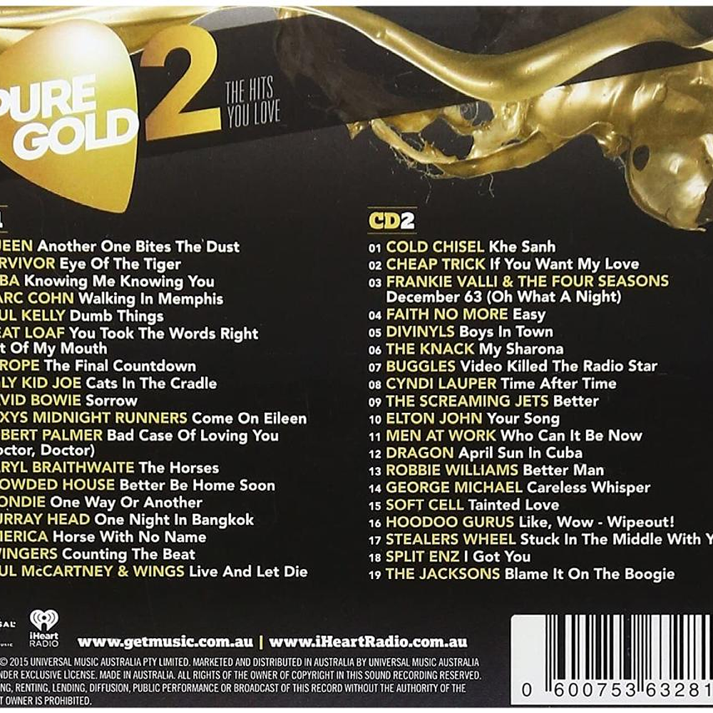 PURE GOLD 2 - VARIOUS ARTIST (2CD) | CD