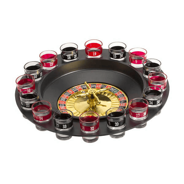 Juego de Mesa Ruleta Para Beber 12