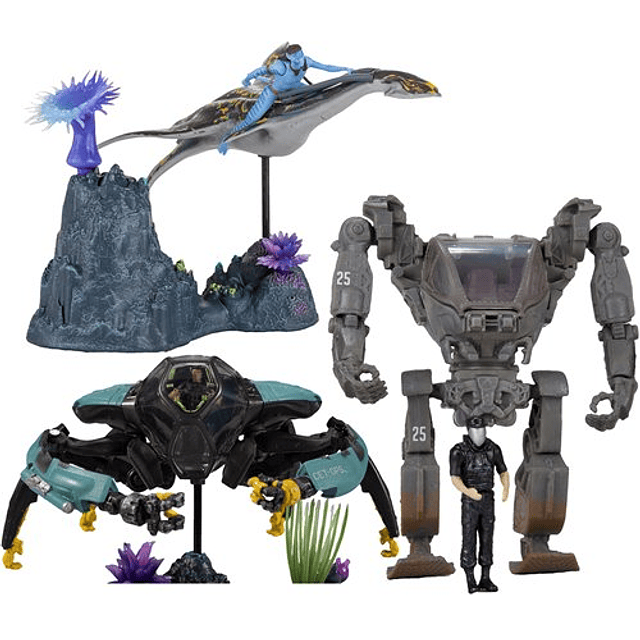 Figura Colección Neteyam And Ilu Avatar