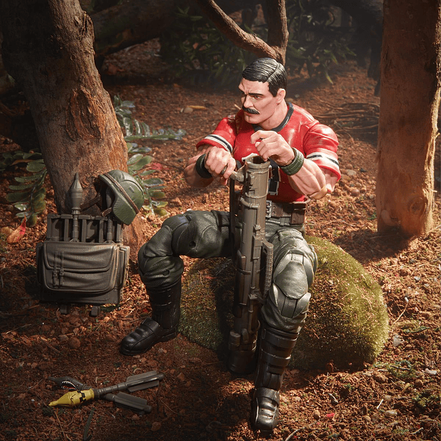 Figura Colección David L. Bazooka Katzenbogen G.I. J