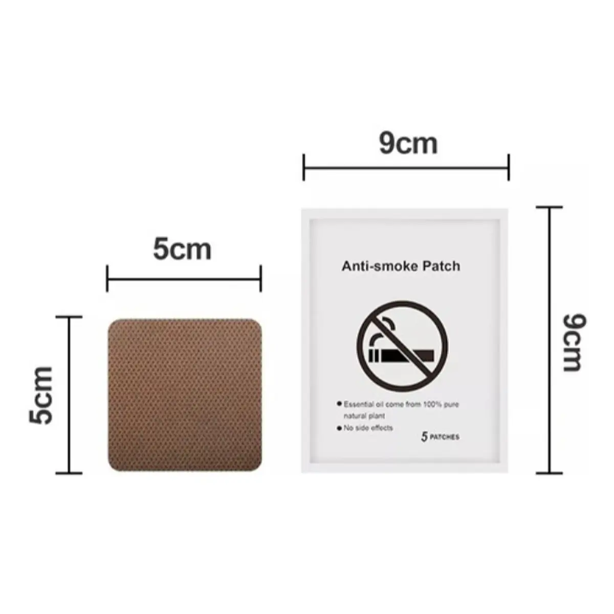 40 Parches Nicotina Anti-Smoke Patch Sumifun