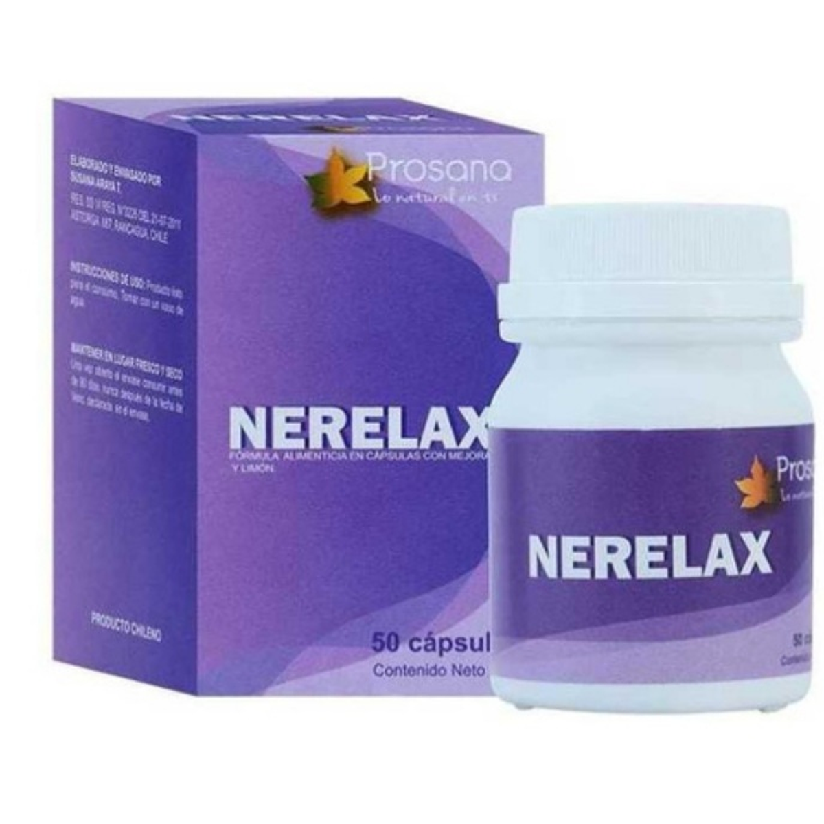 Nerelax (Sistema Nervioso Angustia) Mejorana Limón