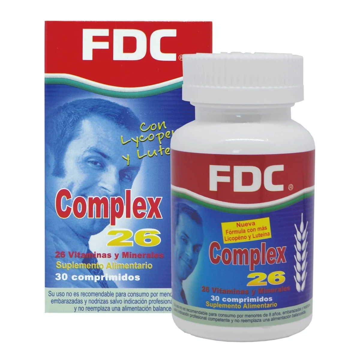 Multivitaminico - Complex 26 X 30 Comprimidos + Vit C Y Zinc