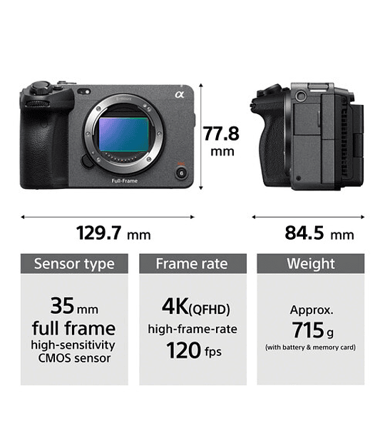 Sony FX3 Full Frame Body
