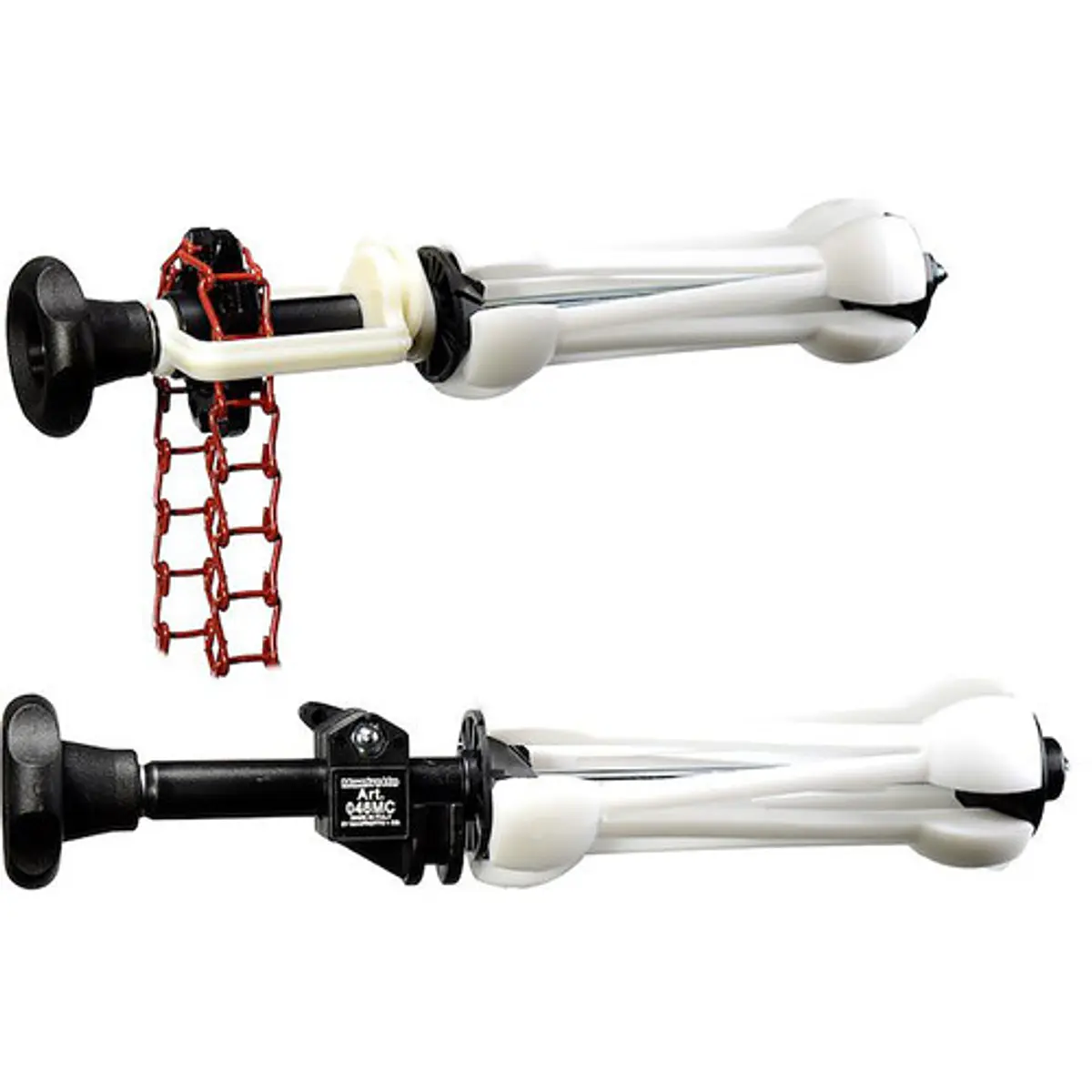 Juego de Manfrotto 046MC Expan Drive con cadena de metal roj