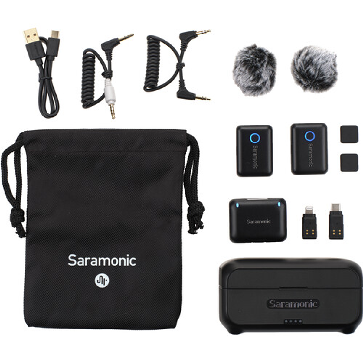 Saramonic Blink 500 B2+ Sistema de micrófono con clip inalám