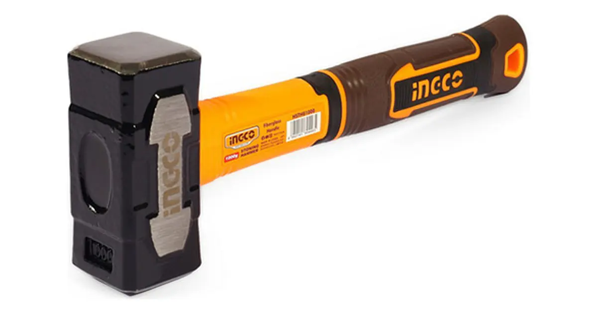 Combo Martillo Mazo 1000g Ingco Hsth81000