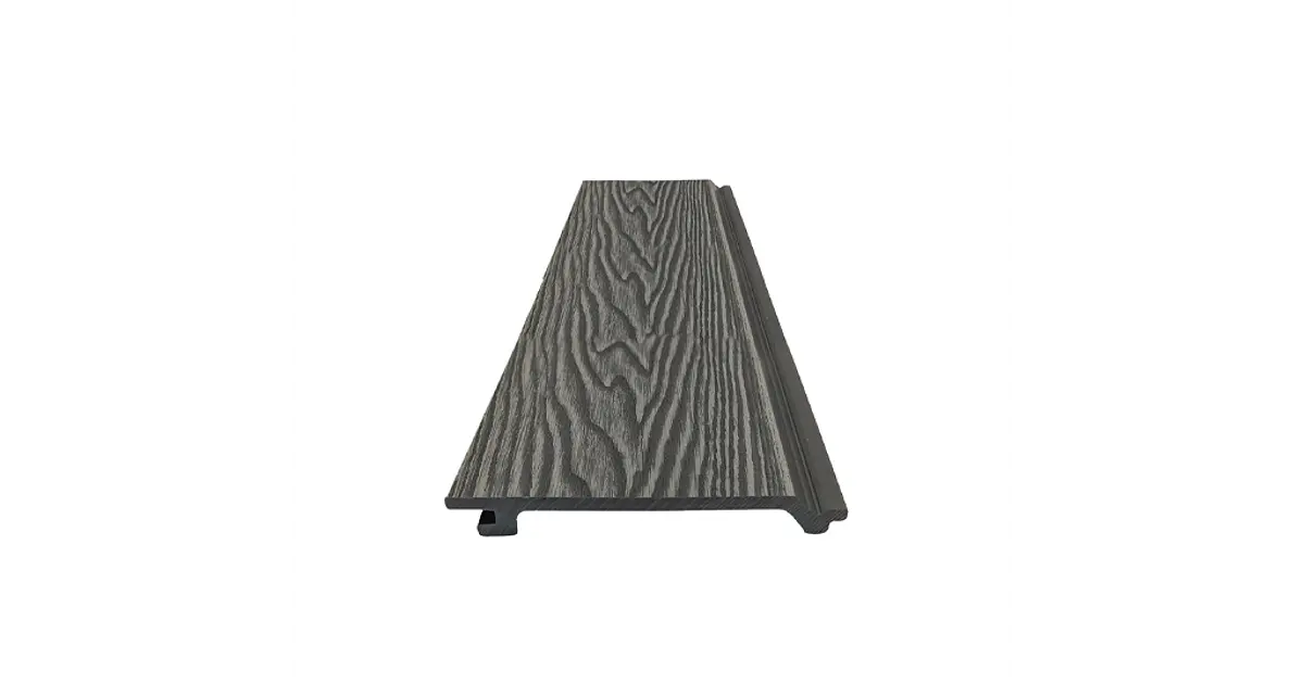 Siding WPC Rústico 2,90x0,157x0,21 mts. Color Gris