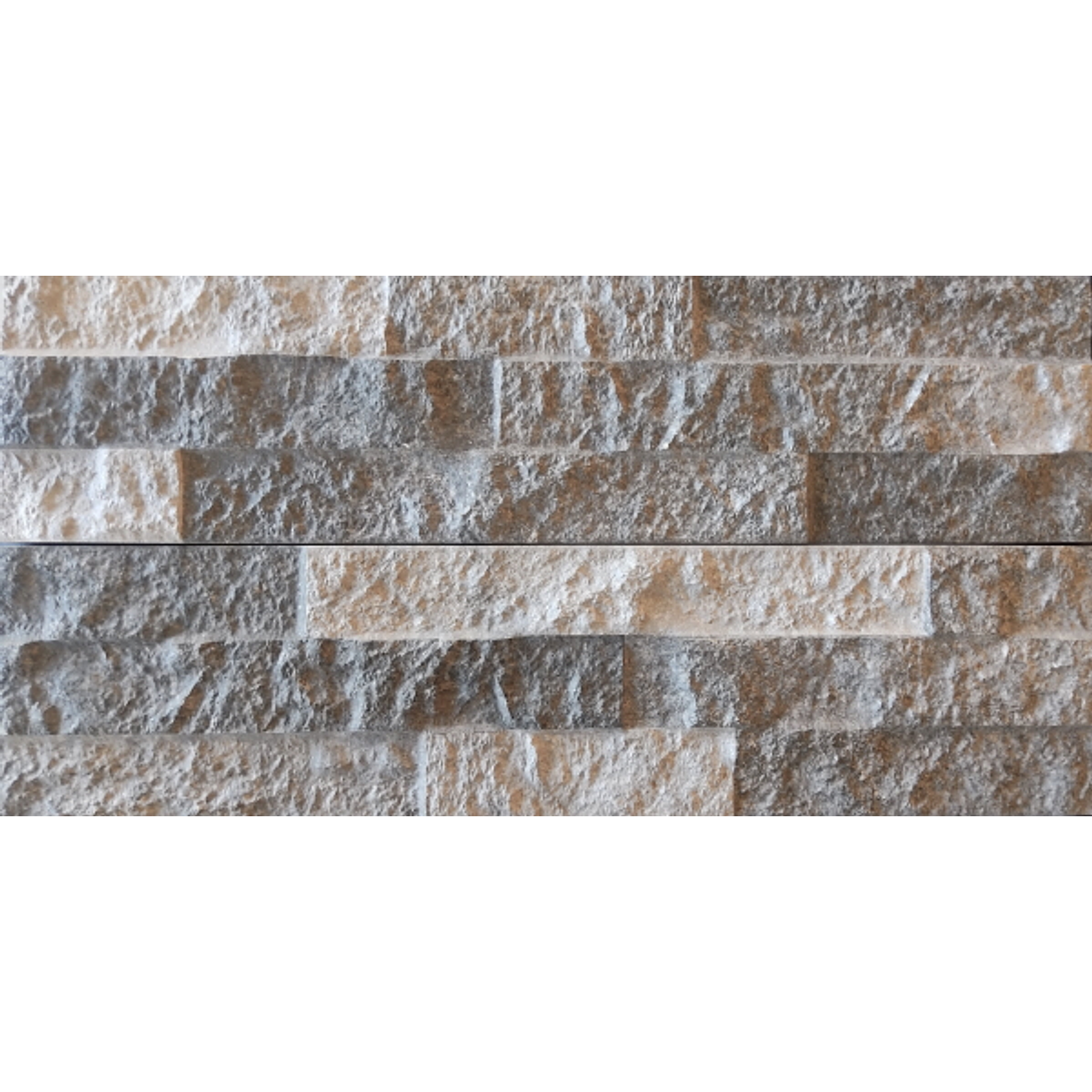 Fachaleta Porcelanato Piedra Gris 15x60