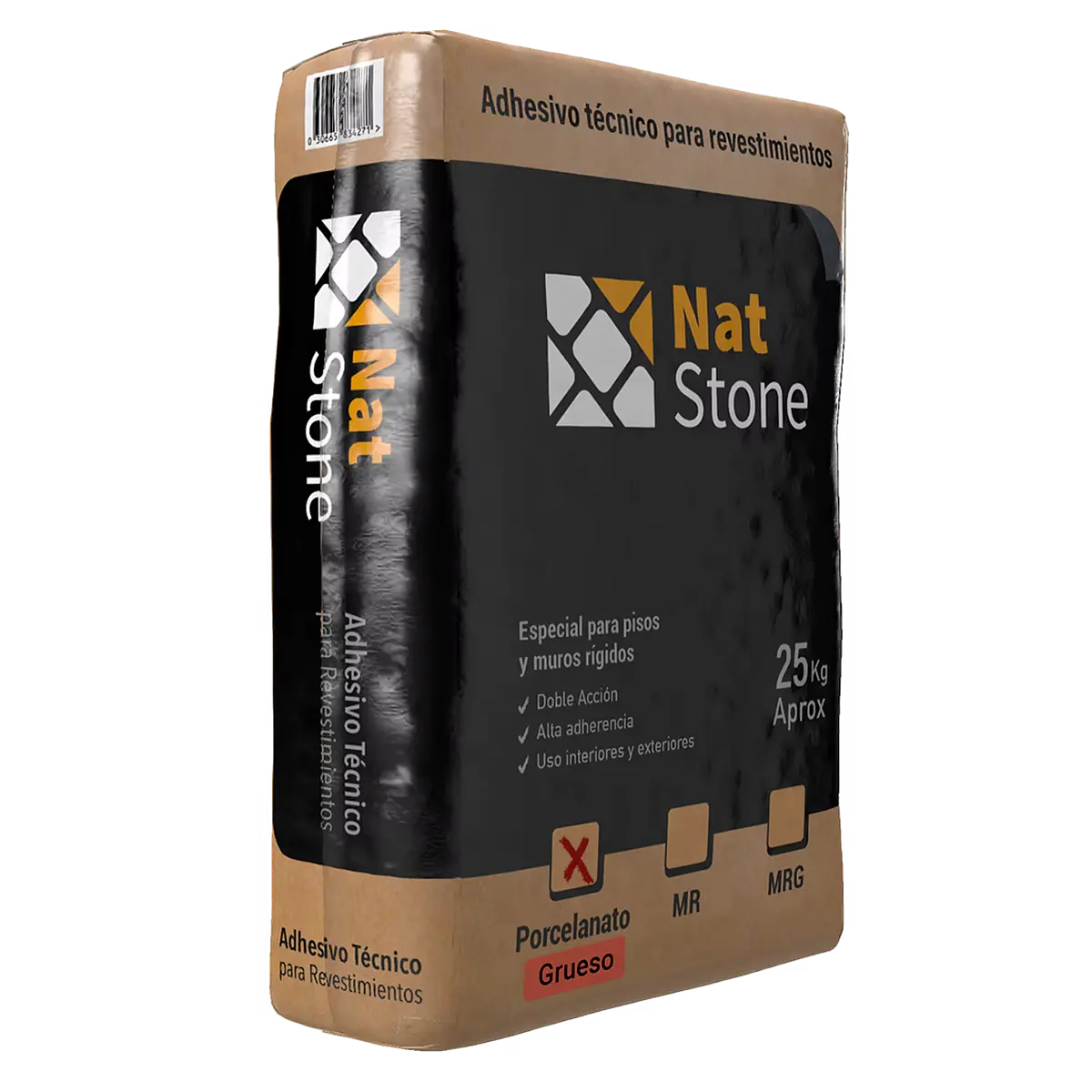 Adhesivo Porcelanato Nat Stone 25Kg