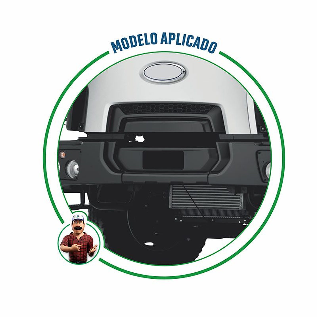 CENTRO PARACHOQUE FORD CARGO 3133 | IGM repuestos®