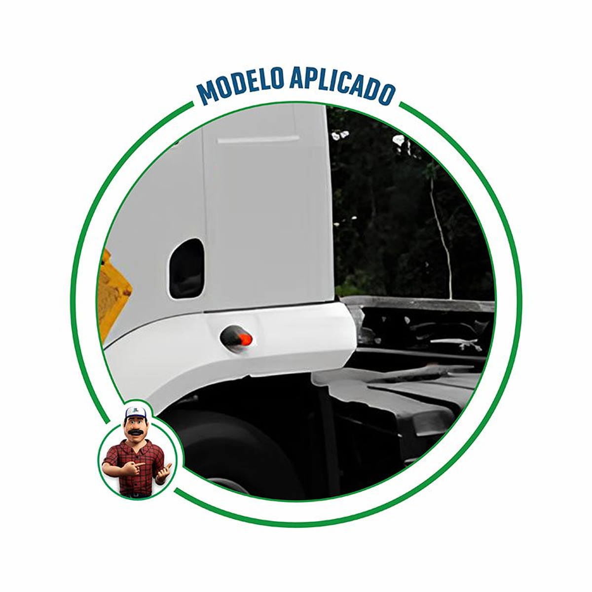 EXTENCION IZQUIERDO TAPABARRO FORD CARGO 3133 | IGM repuestos®