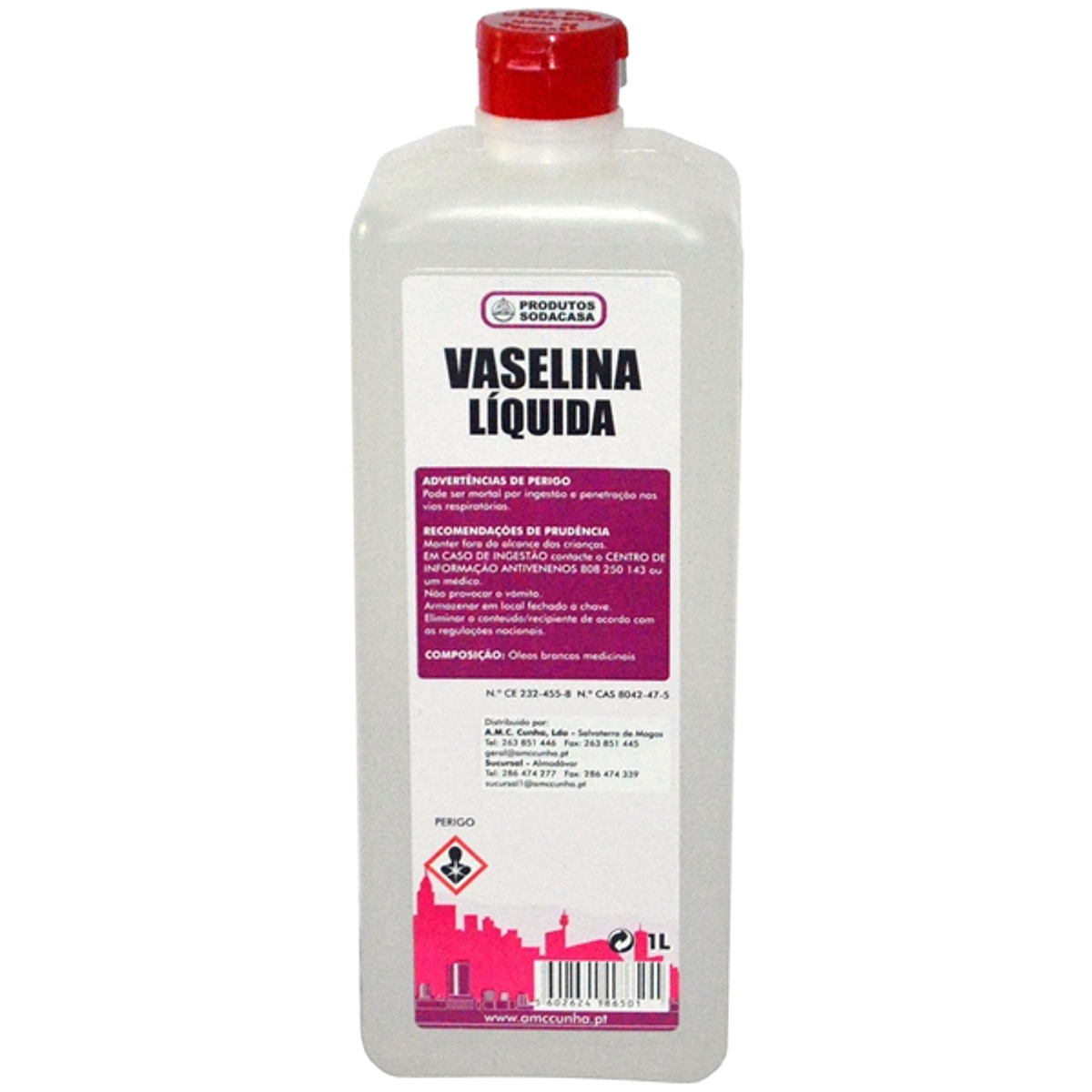 Vaselina Líquida 1L