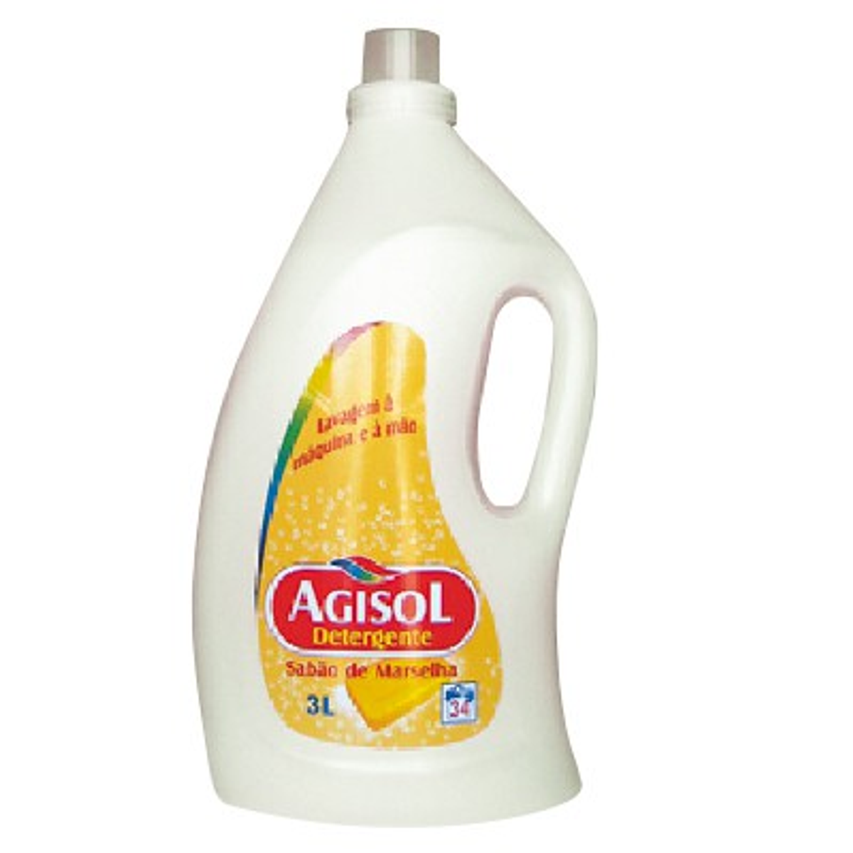 Detergente de Roupa Agisol Sabão Natural 3L