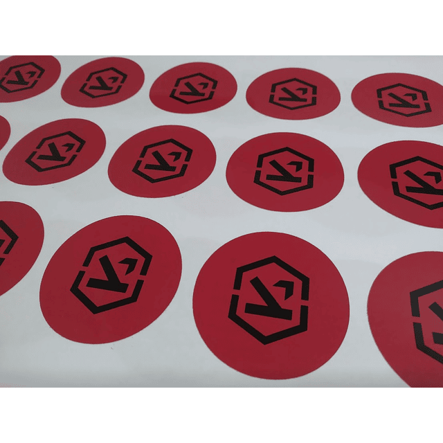 100 Stickers Personalizados 5x5cms