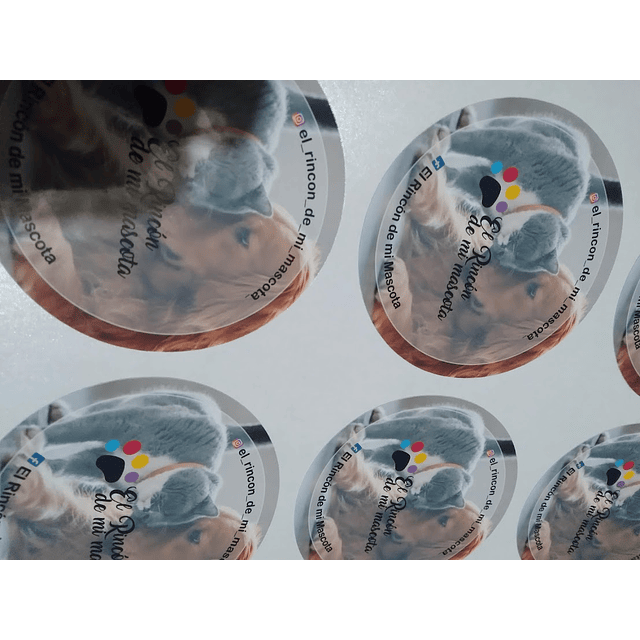 100 Stickers Personalizados 5x5cms