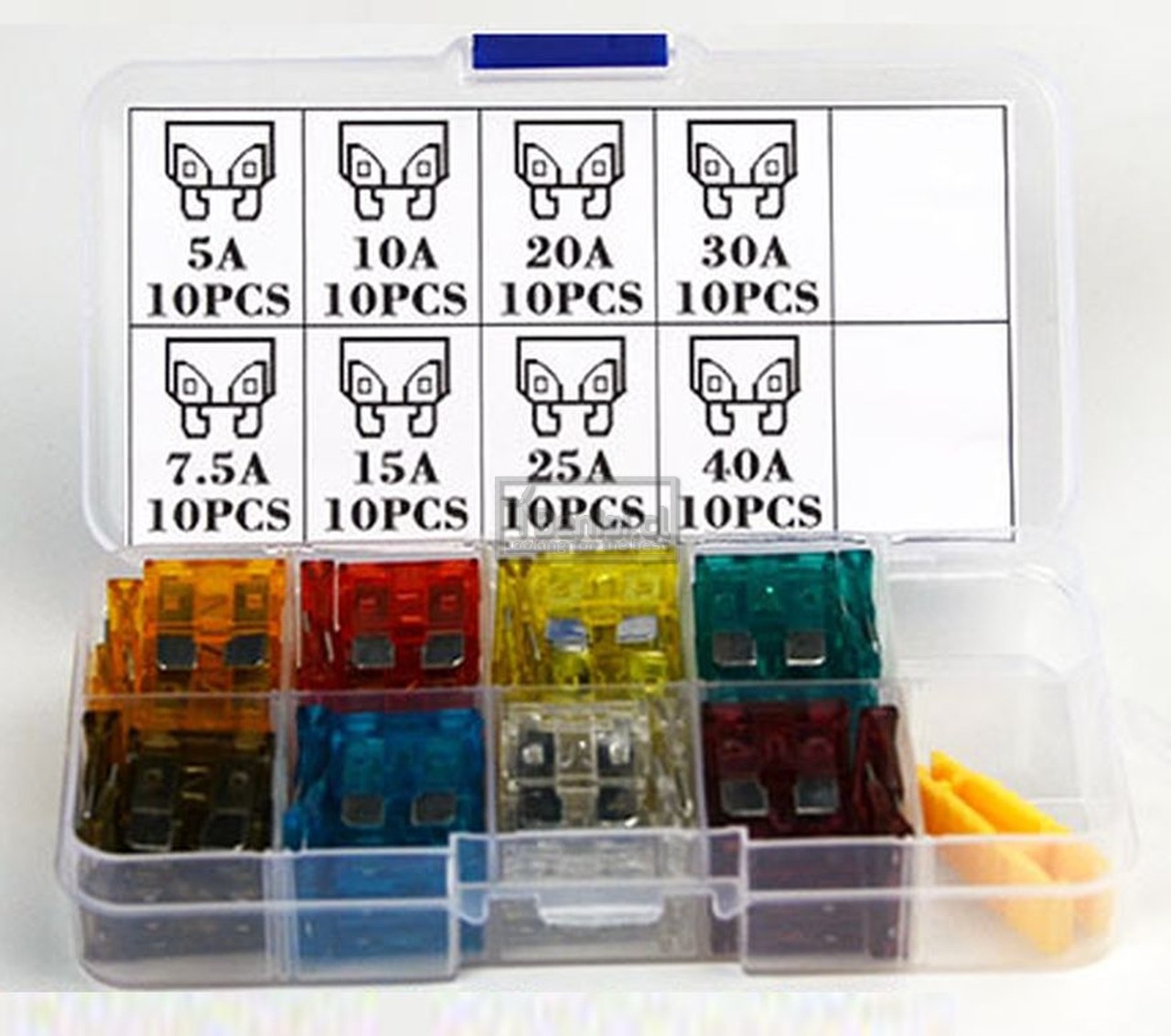 PACK 100 FUSIBLES PARA AUTOMOVILES (MINI O NORMAL)