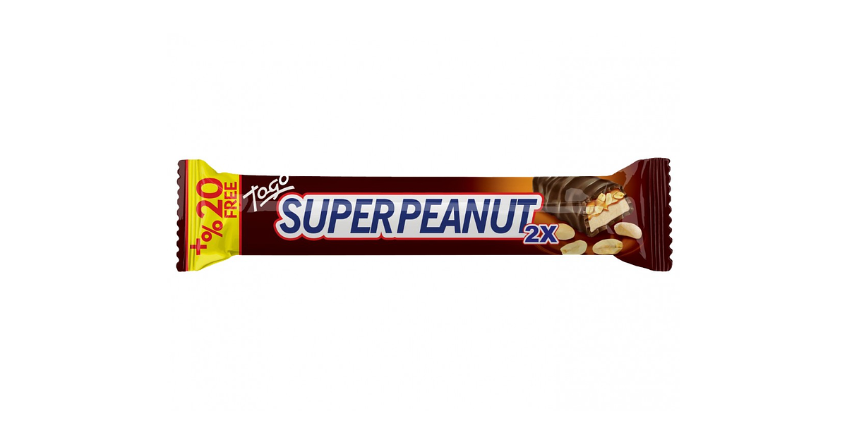 Display 24 unidades de Super Peanut 70gr XXL