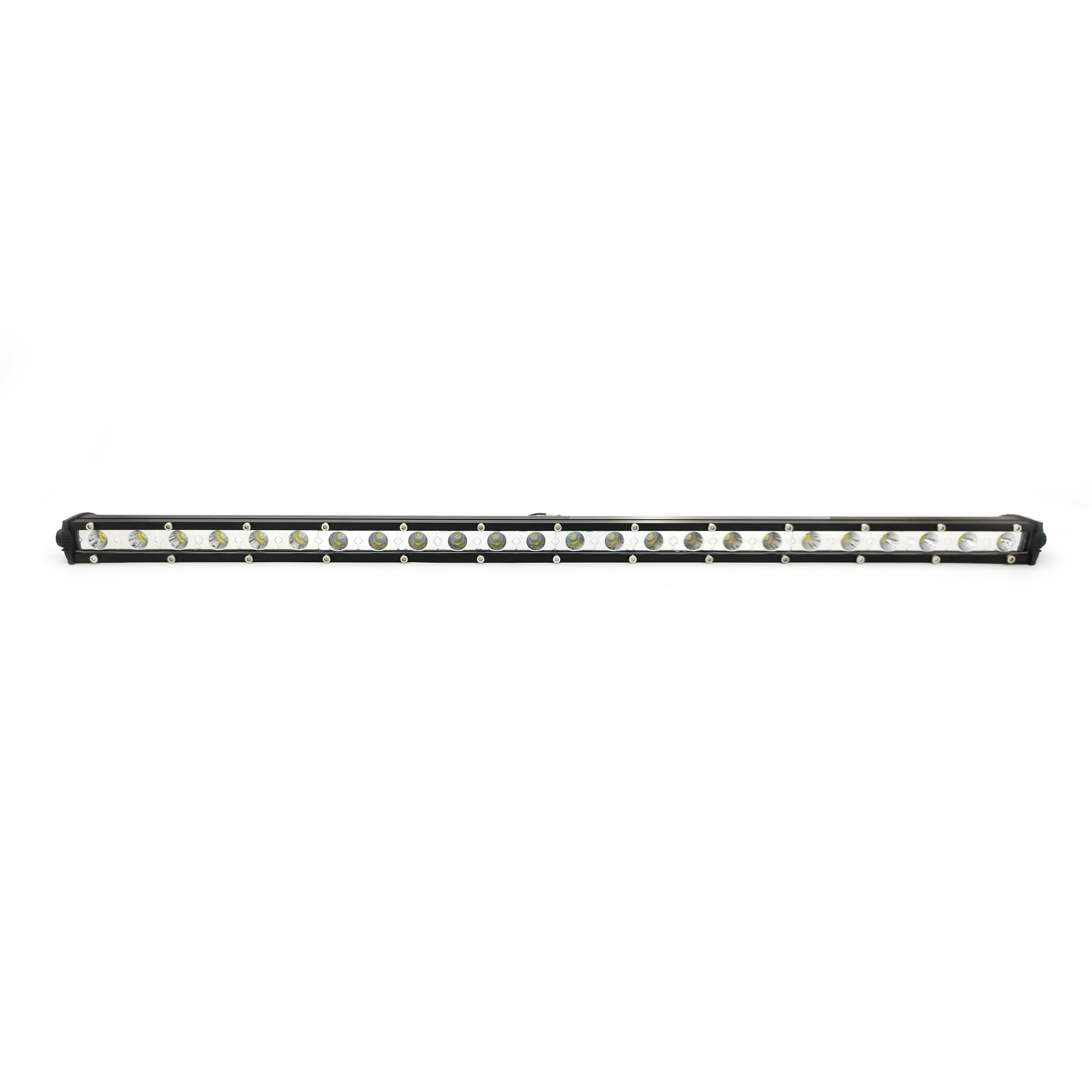 Barra Led Rectangular 72w 24led Luz Blanca