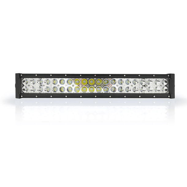 Barra Led Rectangular 120w 40led Luz Blanca