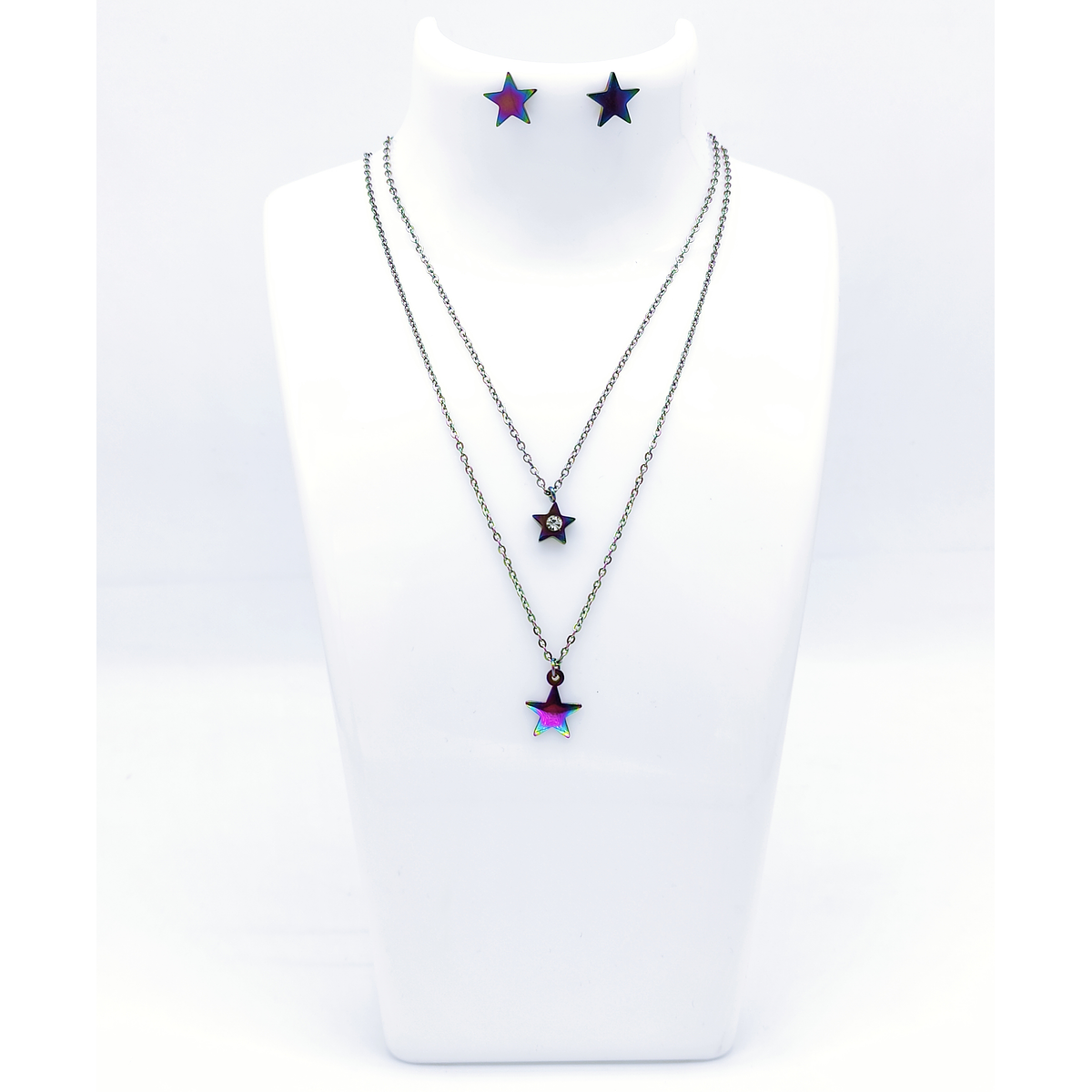 Conjunto tornasol doble de estrellas