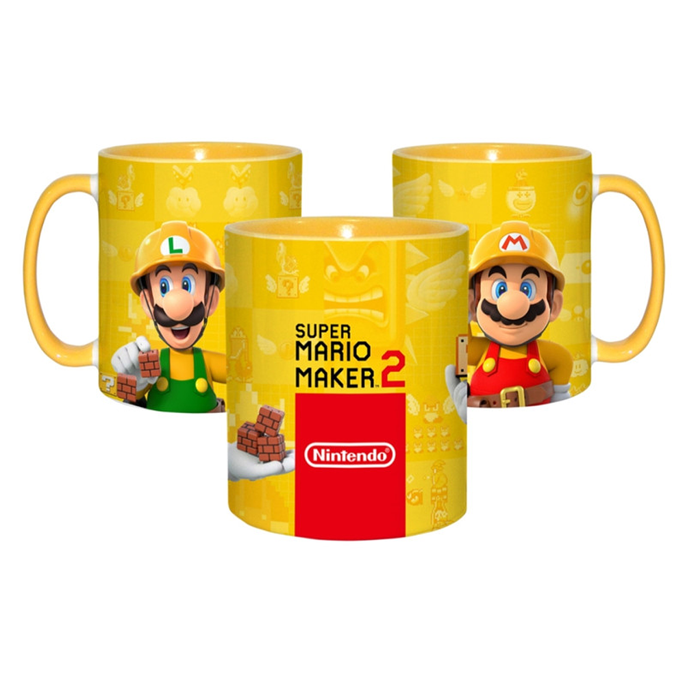 Taza color 11 oz Mario Bros 09