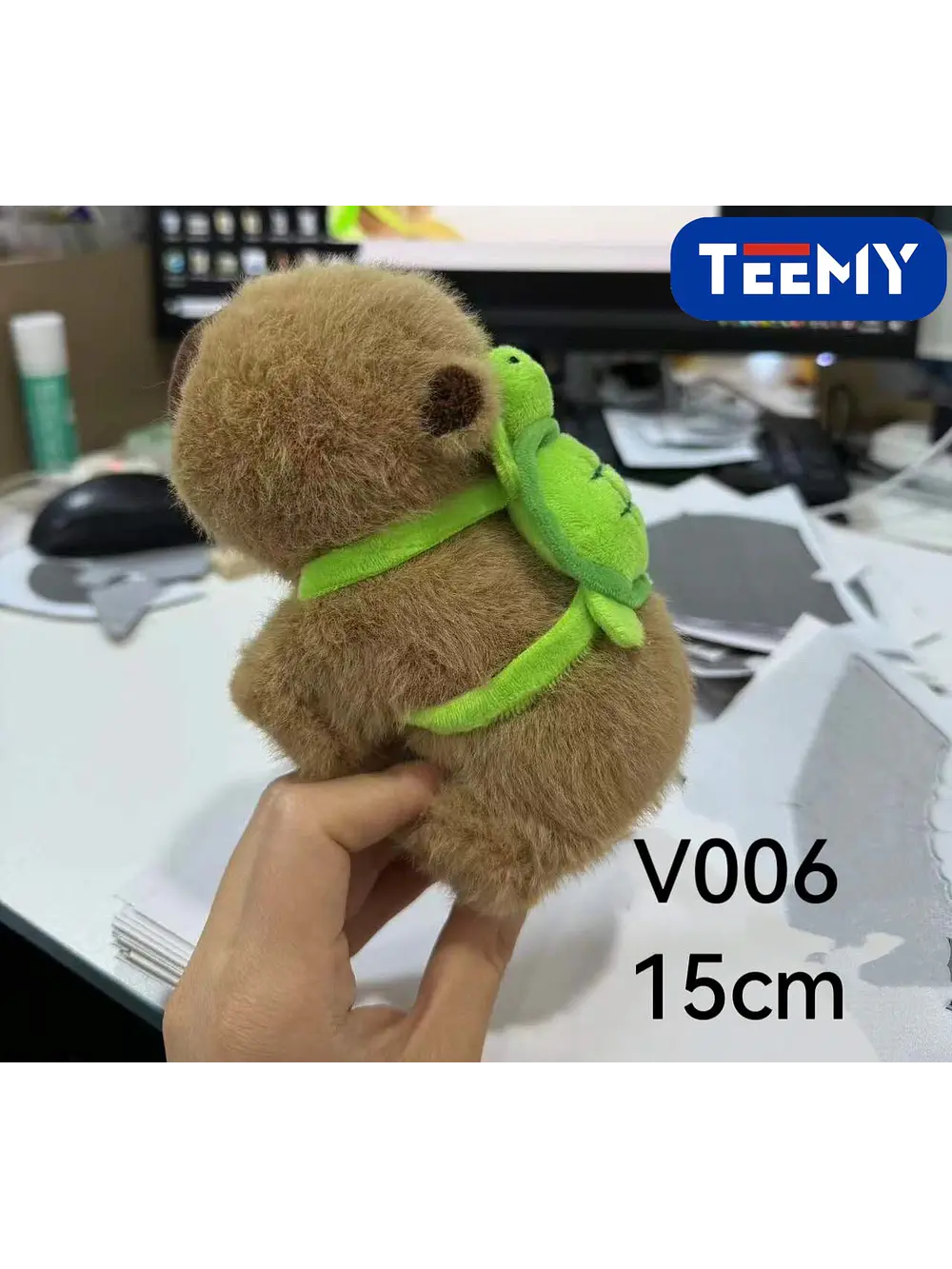 PULSERA CAPYBARA 15 CM PAQUETE 20 PIEZAS