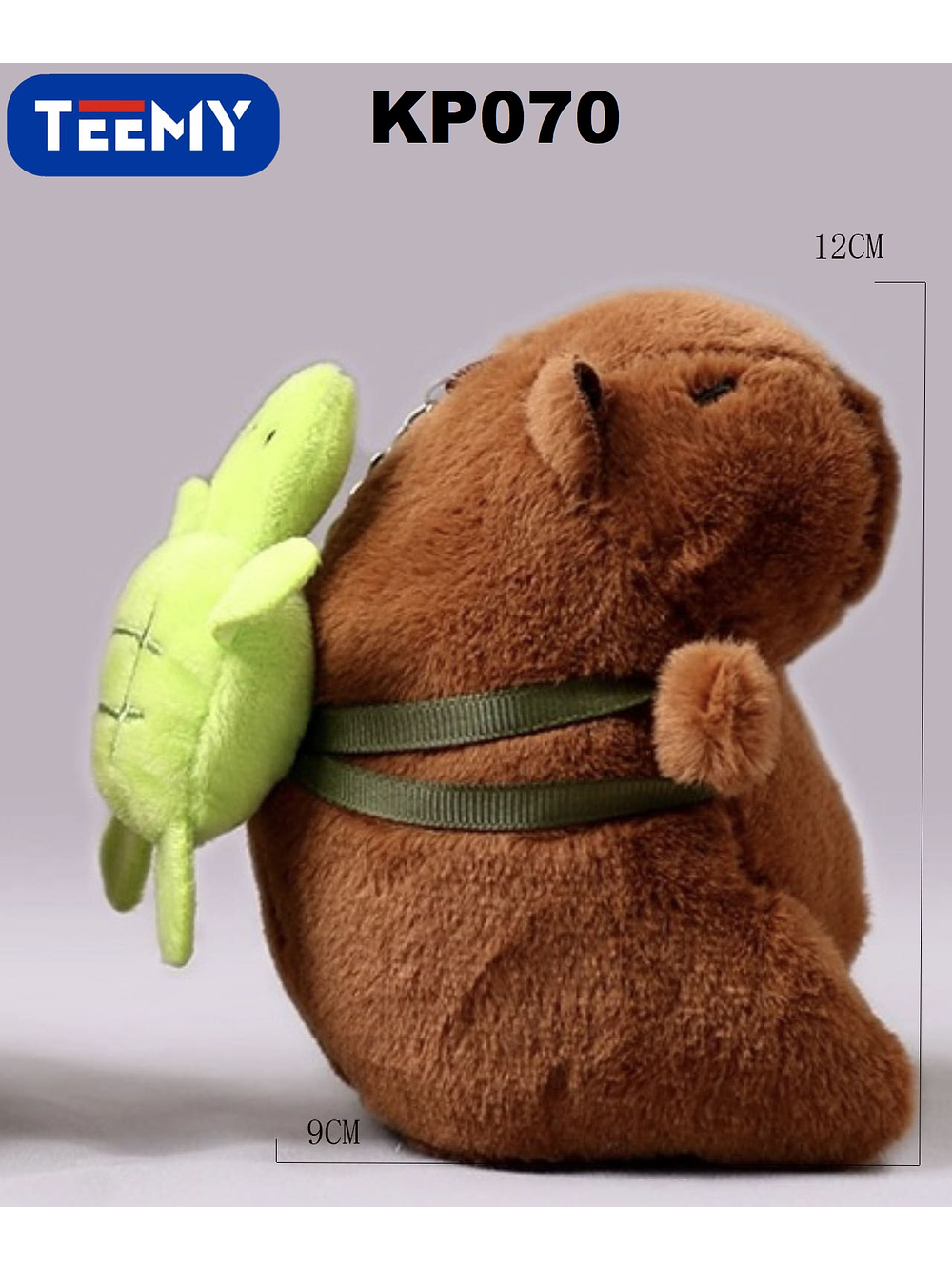 LLAVERO CAPYBARA PAQUETE 12 PIEZAS