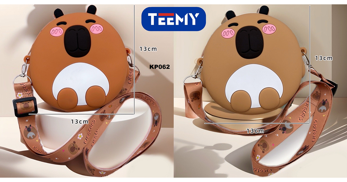 LLAVERO CAPYBARA PAQUETE 12 PIEZAS