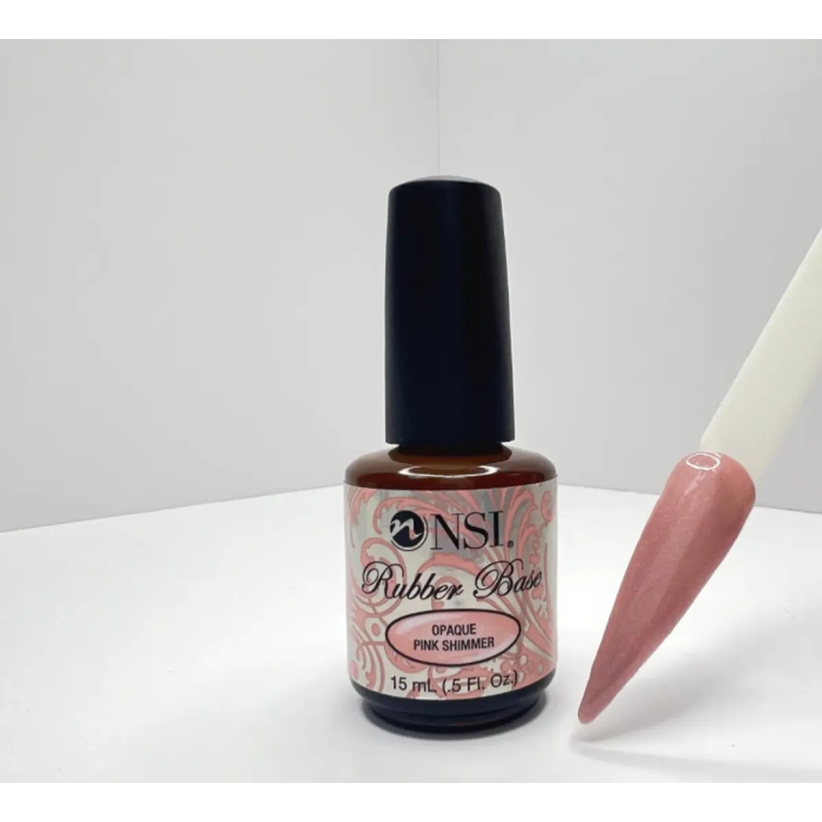 Rubber Base Opaque Pink Shimmer NSI