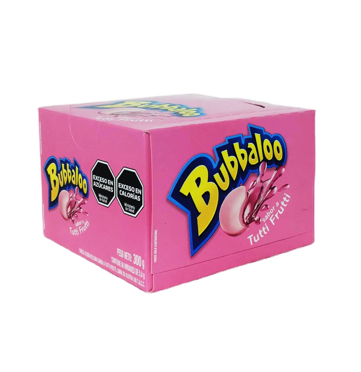 Chicle Bubbaloo Tutti-Frutti Sin Gluten